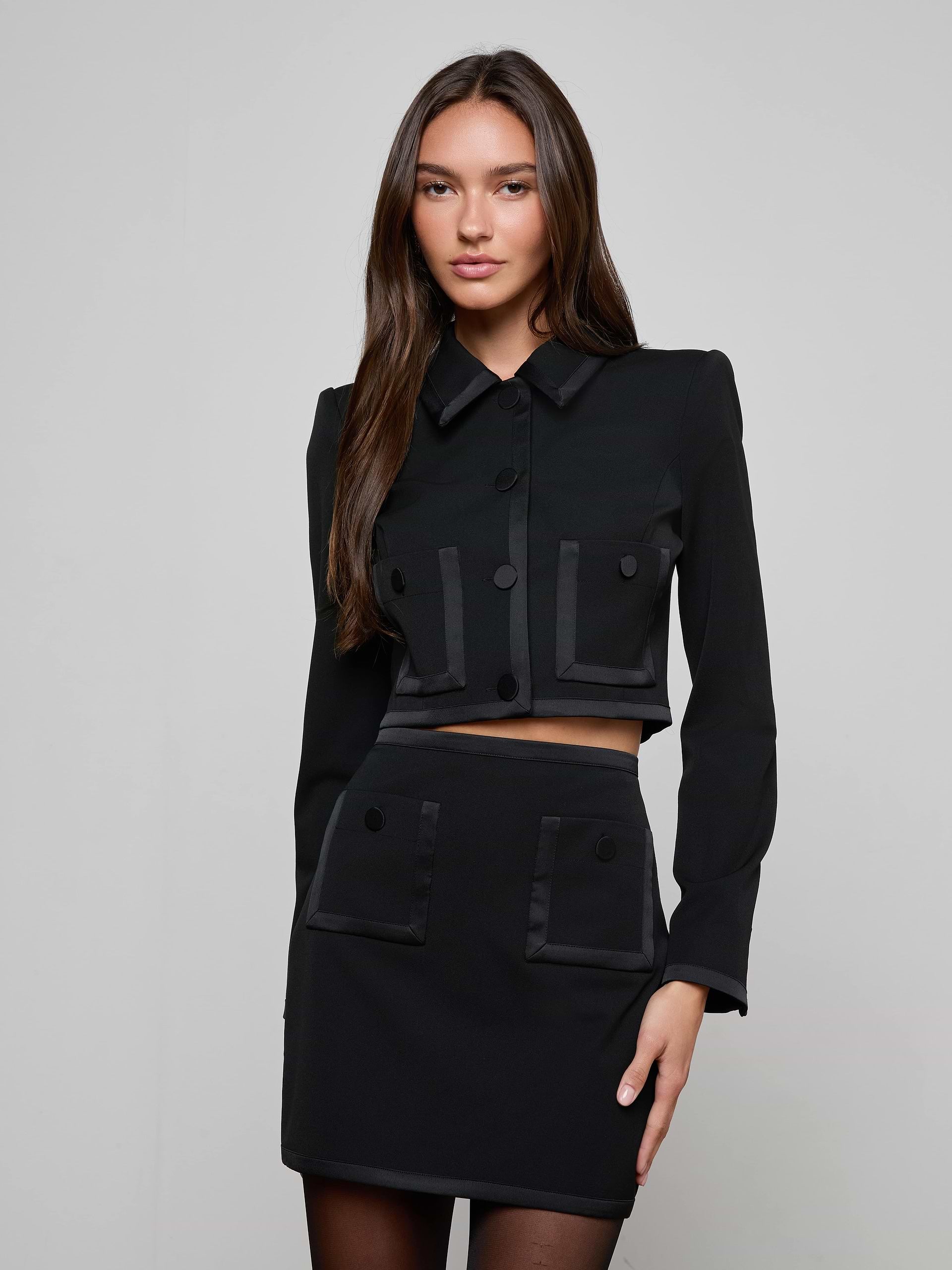 Blythe Cropped Jacket – Sultre Boutique