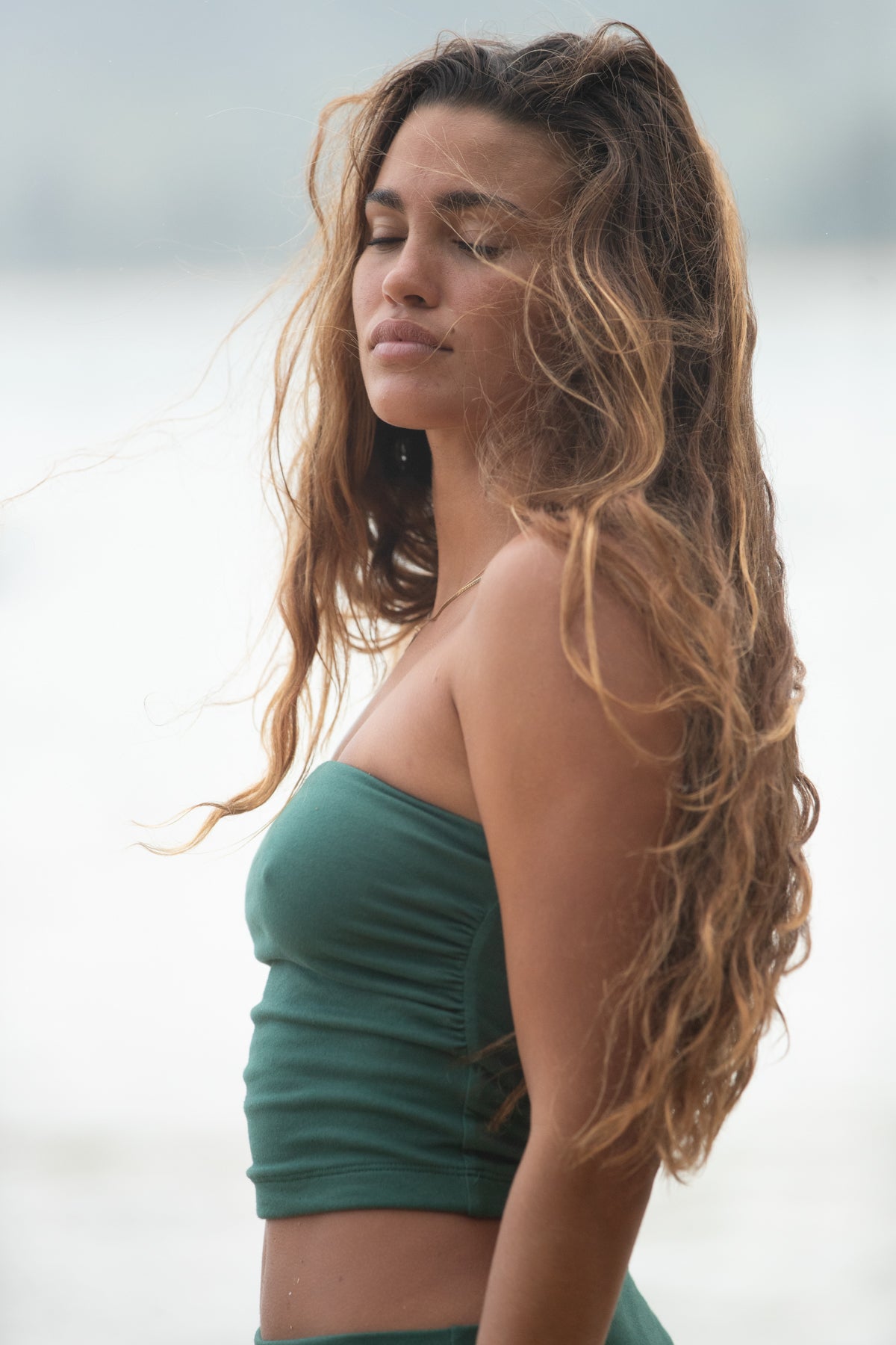 The Baja Top - Jade – Sultre Boutique